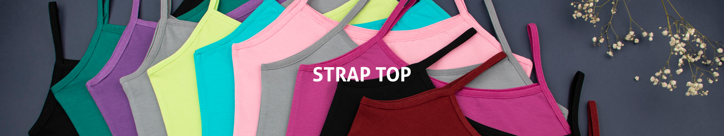 MILK Basic Strap Top – MILK Basic Wear