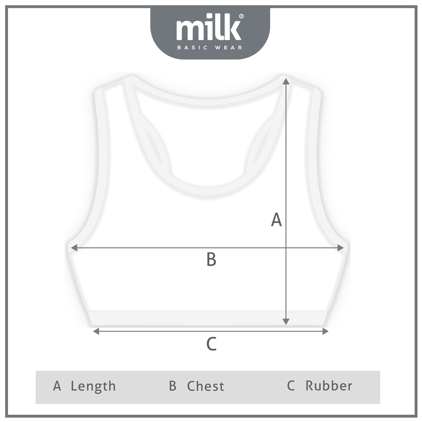 Strap Soft Bra - pack of 1 – MILK Basic Wear